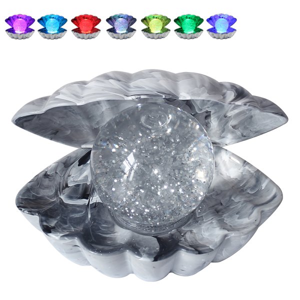SEA SHELL & GLITTER LAMPS : Lesser & Pavey