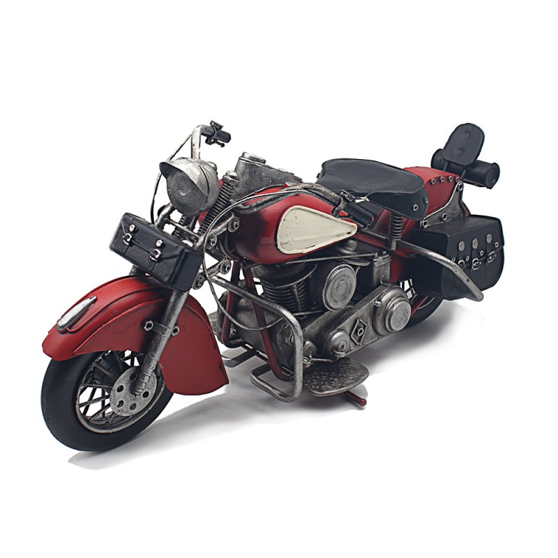 VINTAGE MOTORCYCLE RED : Lesser & Pavey