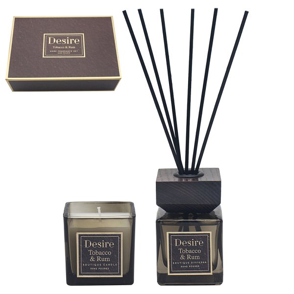DESIRE DIFFUSERS & SOY CANDLE JARS : Lesser & Pavey