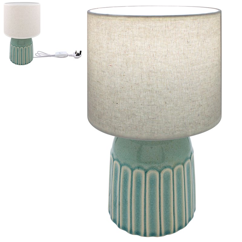 TABLE LAMP WITH SHADE : Lesser & Pavey