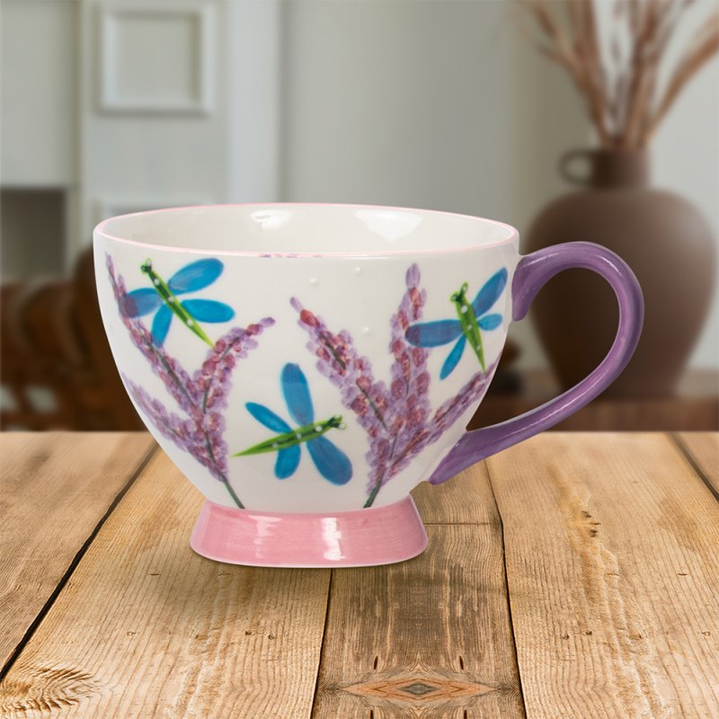 DRAGONFLY FOOTED MUG : Lesser & Pavey