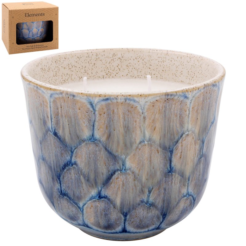 TORTOISE SHELL CANDLE BLUE : Lesser & Pavey