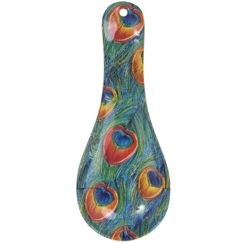 PEACOCK SPOON REST : Lesser & Pavey