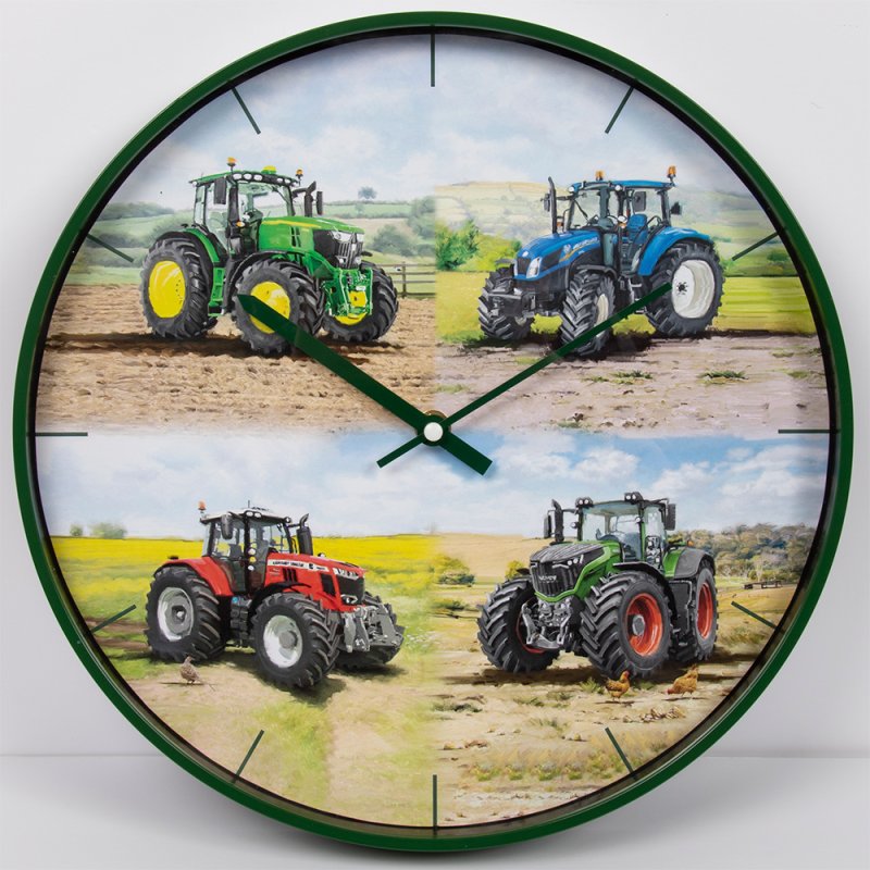 TRACTORS CLOCK : Lesser & Pavey