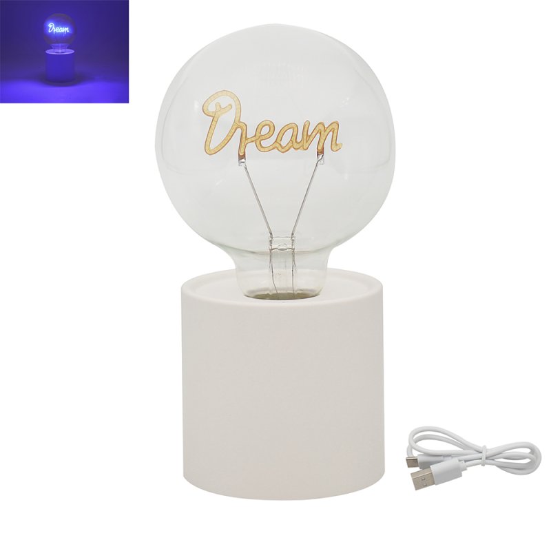 LED TEXT LAMP DREAM : Lesser & Pavey