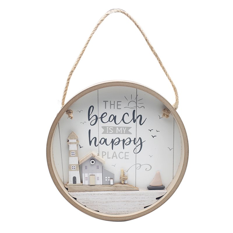 HAPPY PLACE BEACH PLAQUE : Lesser & Pavey