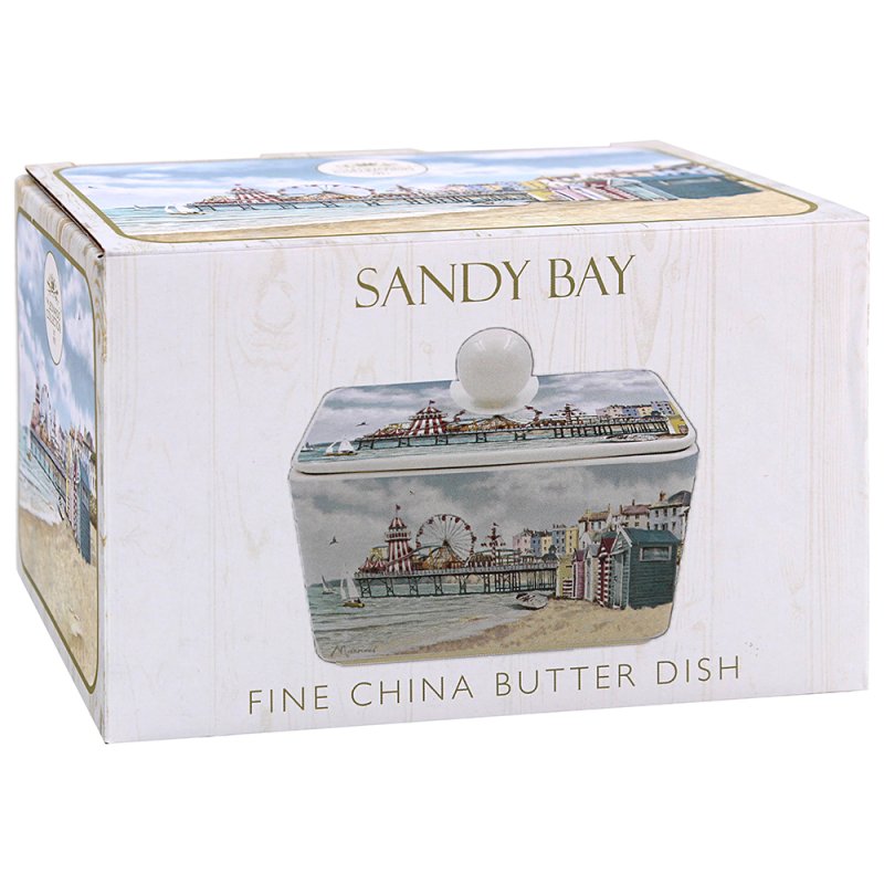 SANDY BAY BUTTER DISH : Lesser & Pavey