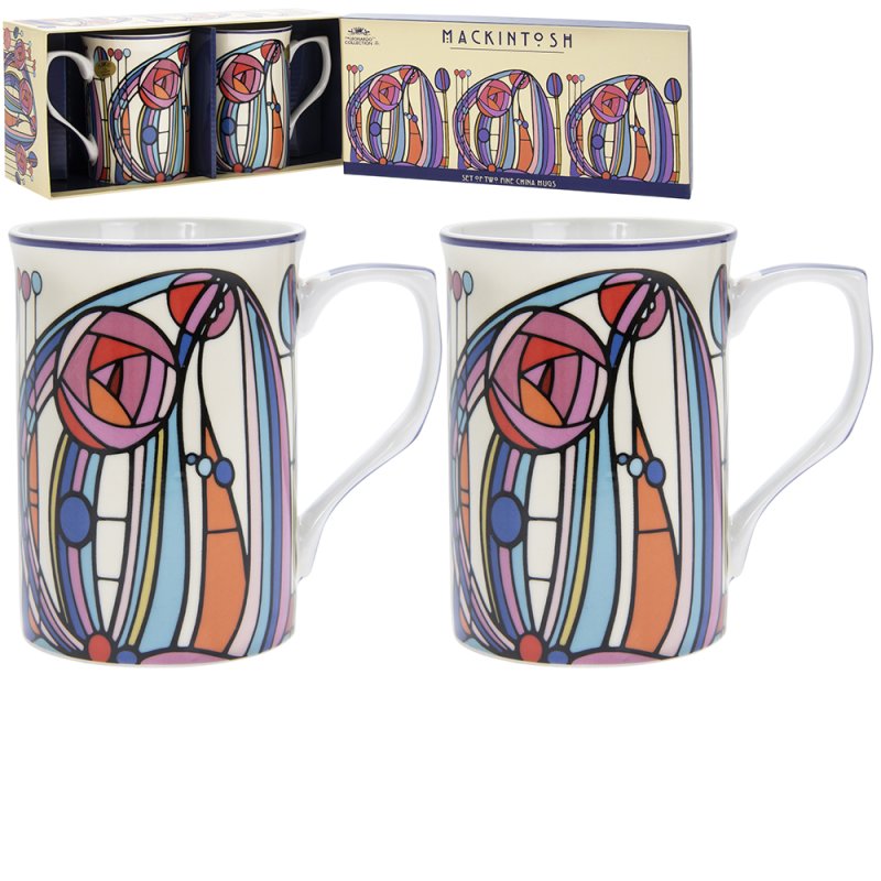 MACKINTOSH MUGS SET OF 2 : Lesser & Pavey