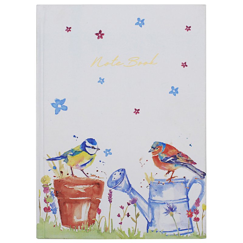 GARDEN BIRDS A5 NOTE BOOK : Lesser & Pavey