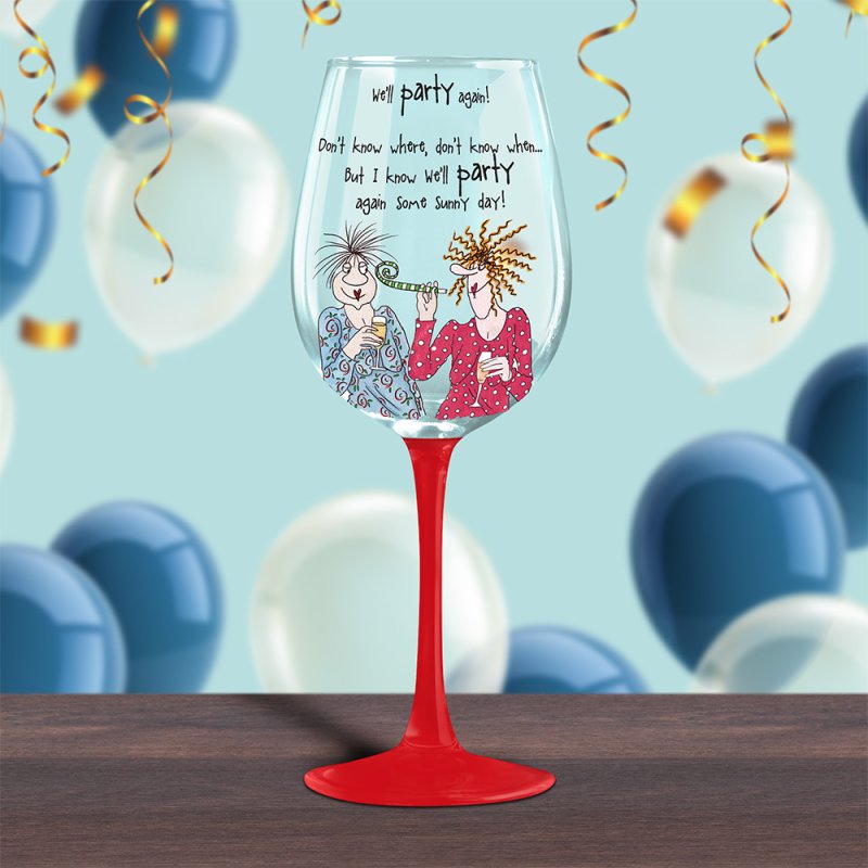 WINE GLASS PARTY AGAIN : Lesser & Pavey