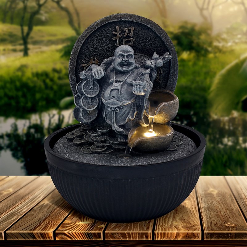 BUDDHA WATER FEATURE : Lesser & Pavey