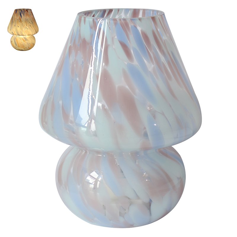 LED LAMP GLASS BLUE : Lesser & Pavey