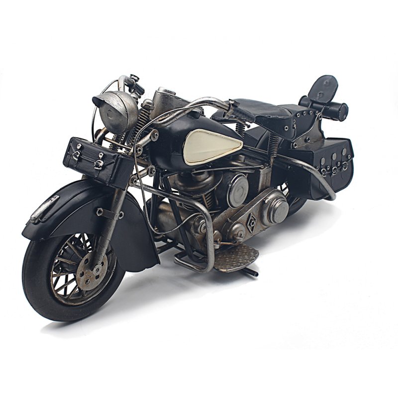 VINTAGE MOTORCYCLE BLACK : Lesser & Pavey