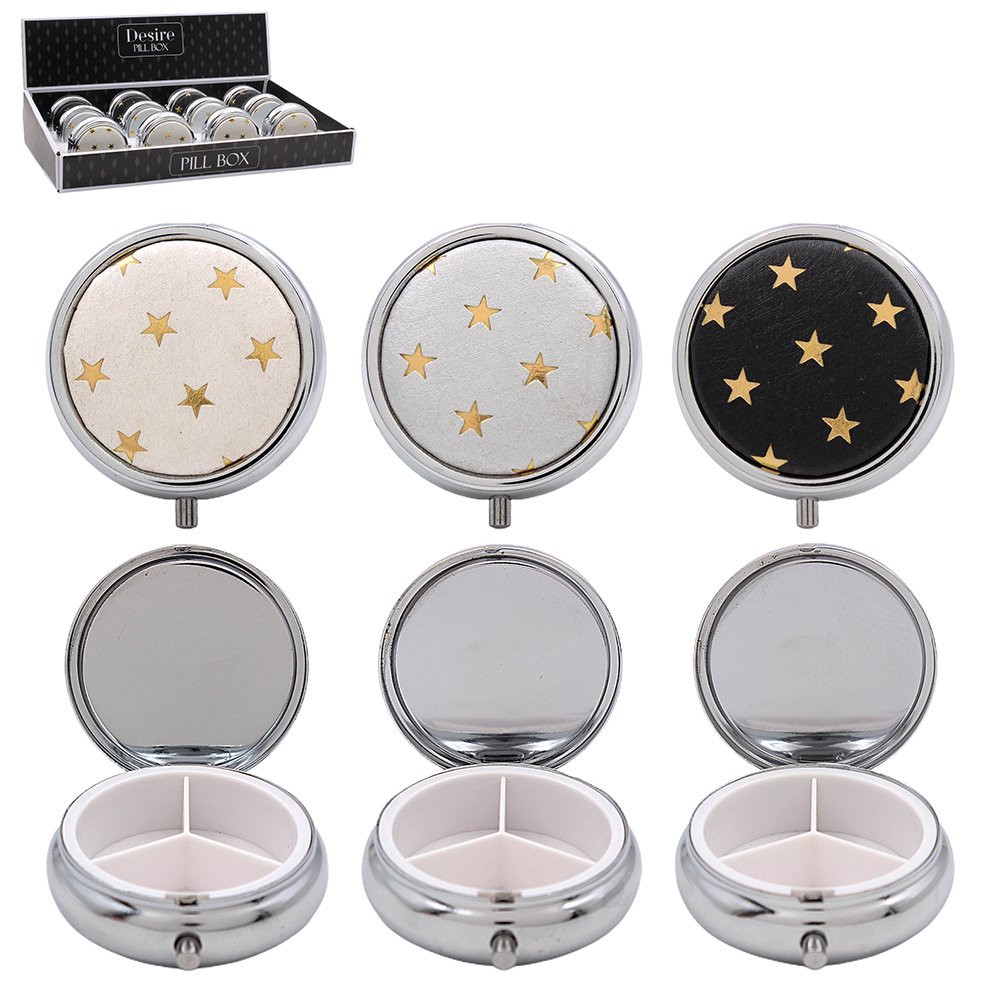 TRINKETS / COMPACTS / PILL BOX : Lesser & Pavey