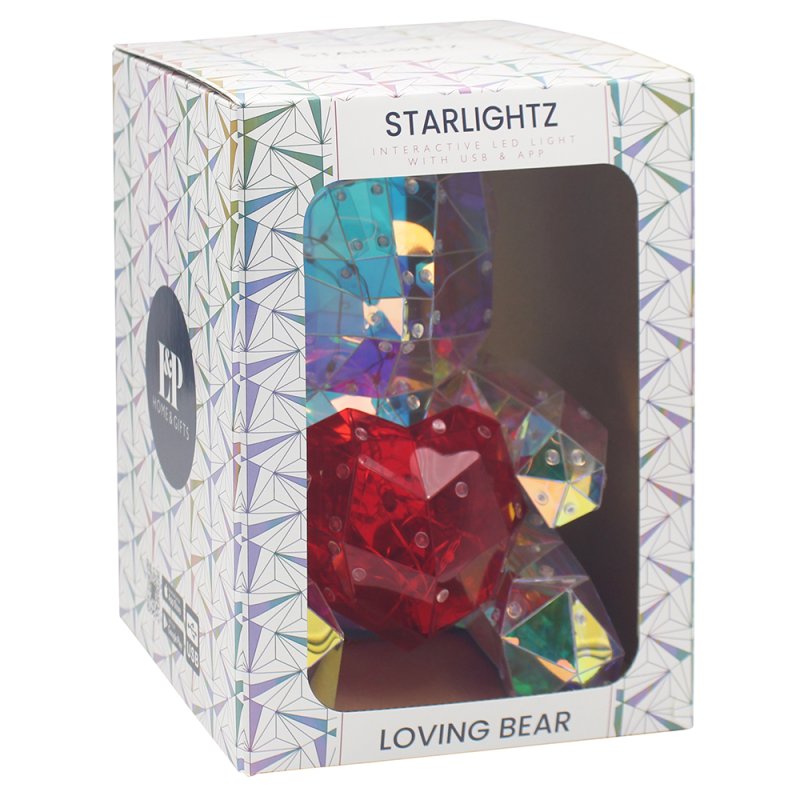 STARLIGHTZ LED USB TEDDY HEART : Lesser & Pavey