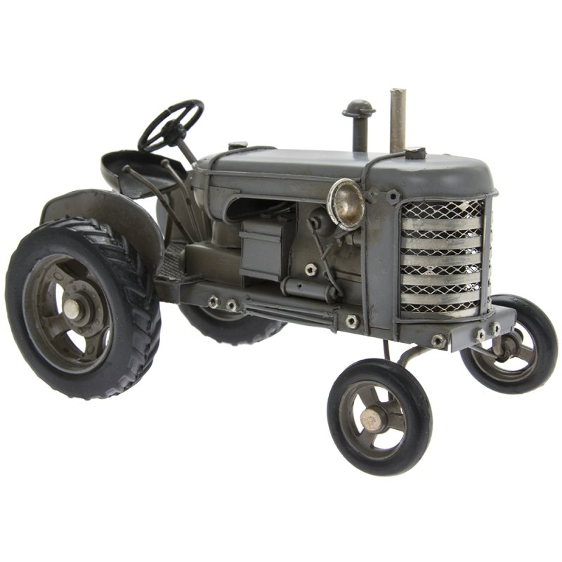 VINTAGE GREY TRACTOR : Lesser & Pavey