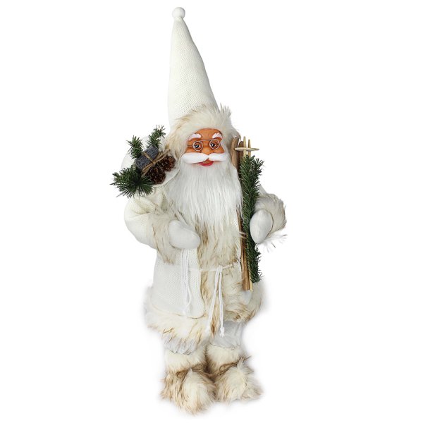 CHRISTMAS PLUSH SANTAS : Lesser & Pavey