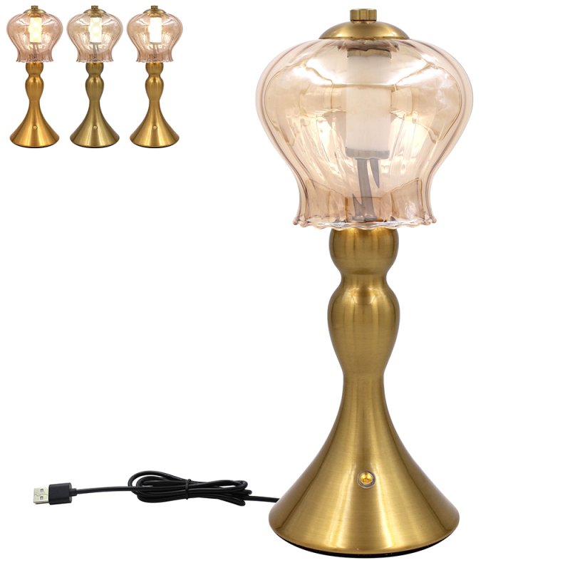 RECHARGABLE TOUCH LAMP : Lesser & Pavey