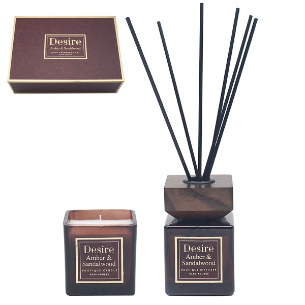 DESIRE DIFFUSERS & SOY CANDLE JARS : Lesser & Pavey